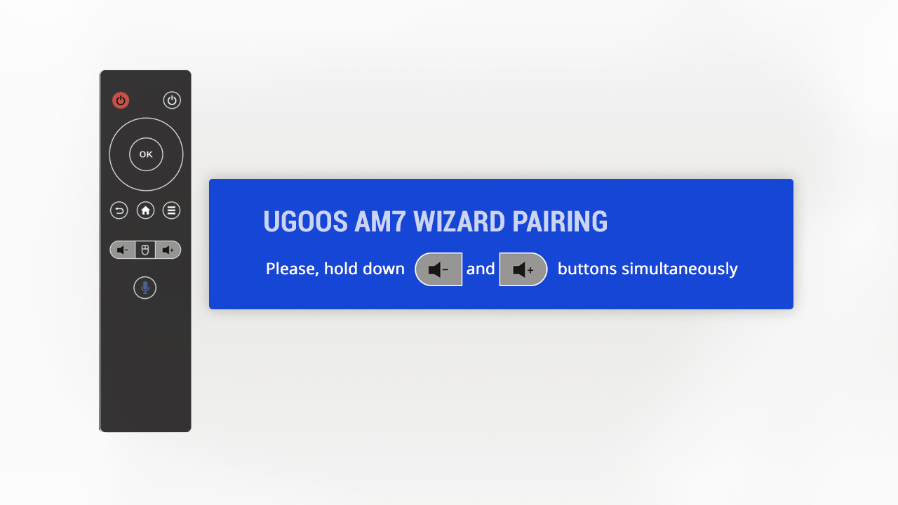 Ugoos Remote Pairing